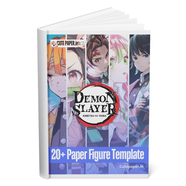 Demon Slayer Paper Doll - Etsy