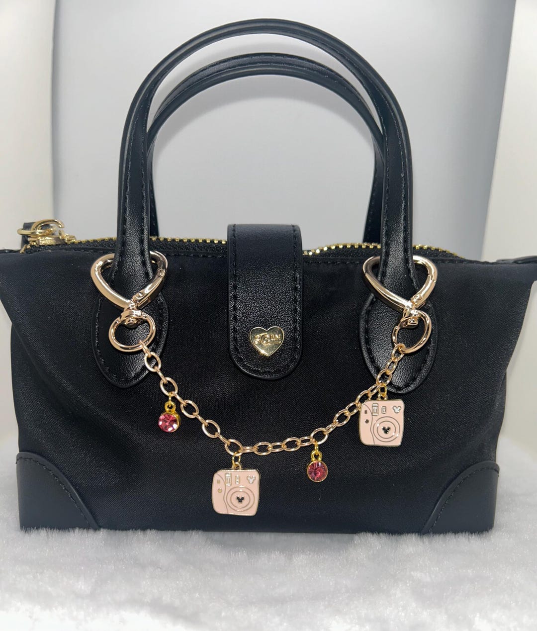 Mickey Mouse Polaroid Camera Bag Charm - Etsy