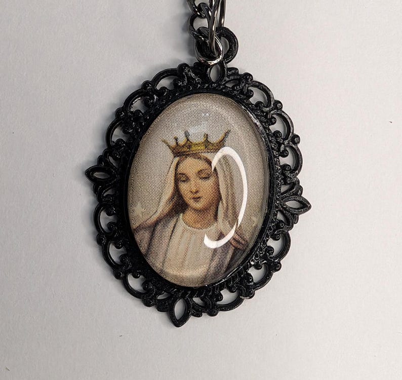 Saints Jesus Catholic Vintage Keychain - Etsy