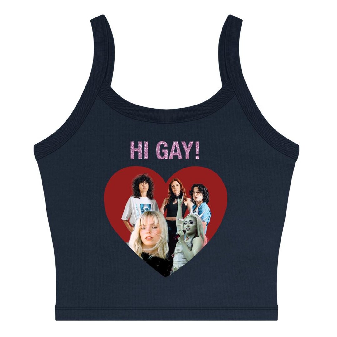 Hi Gay! Reneé Rapp, Chappell Roan, and Muna Tank Top. - Etsy
