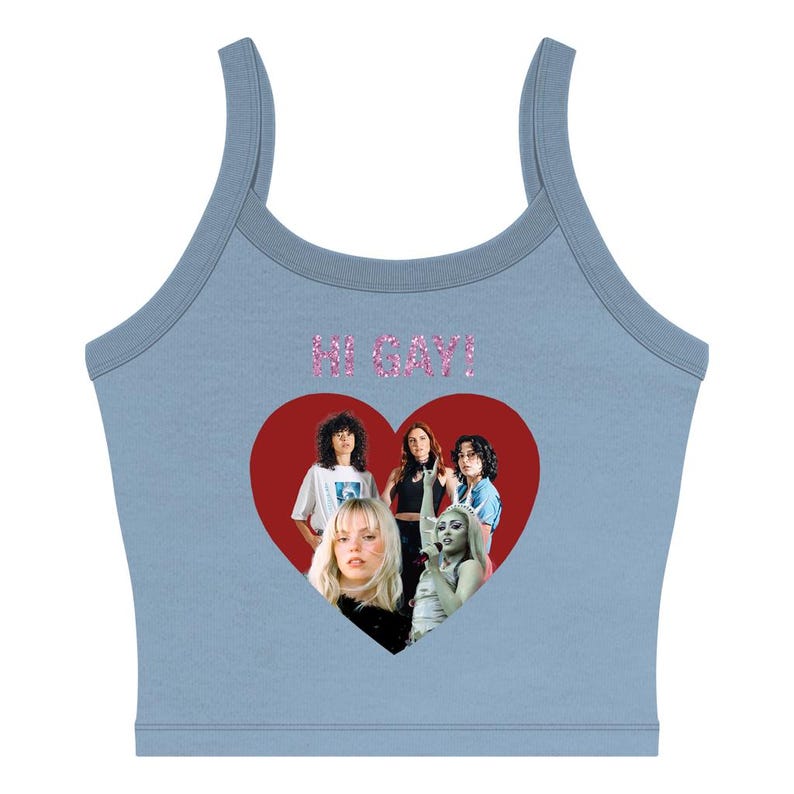 Hi Gay! Reneé Rapp, Chappell Roan, and Muna Tank Top. - Etsy