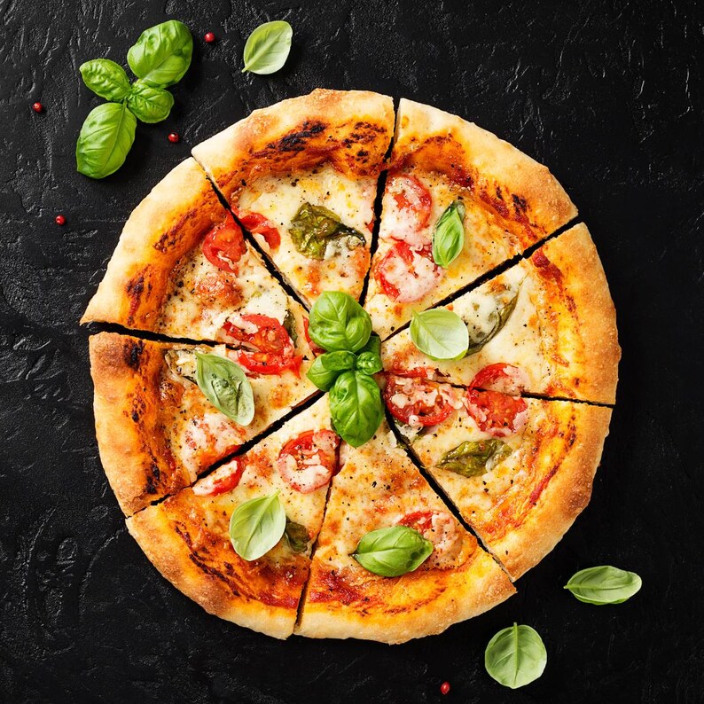 Margherita Pizza Recipe PDF – Authentic Italian Thin Crust Pizza – Easy ...