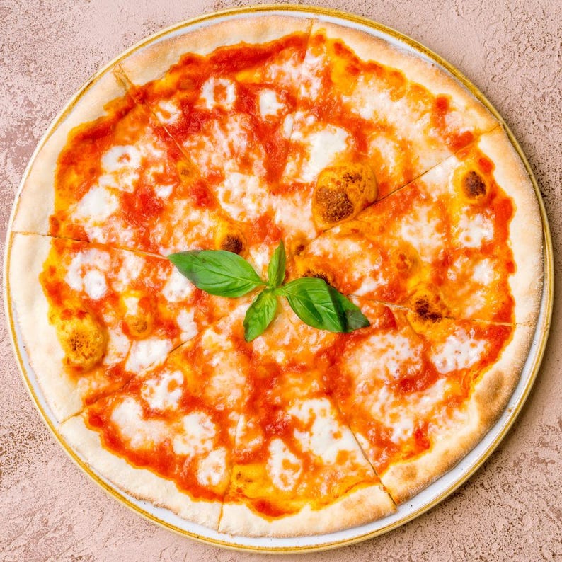 Margherita Pizza Recipe PDF – Authentic Italian Thin Crust Pizza – Easy ...