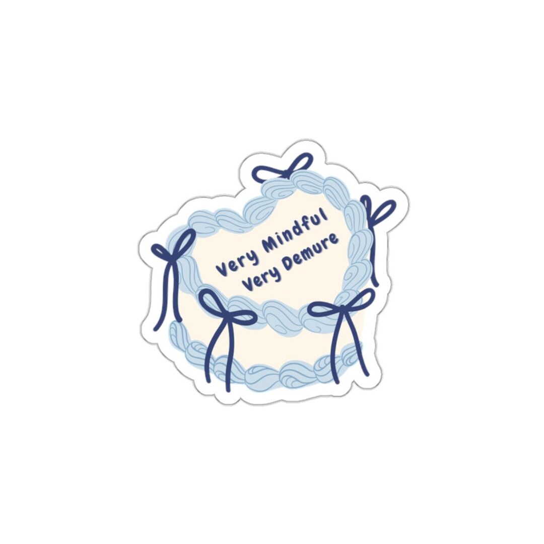 Very Demure Cake Sticker - Etsy