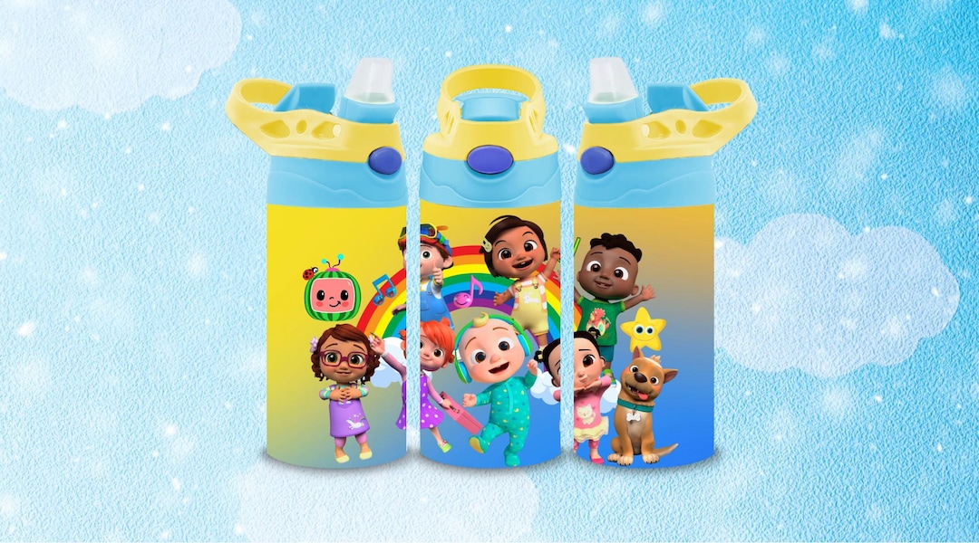 Kids Custom Cup Design, Kids Theme Tumbler, Kids Travel Cup With Straw ...