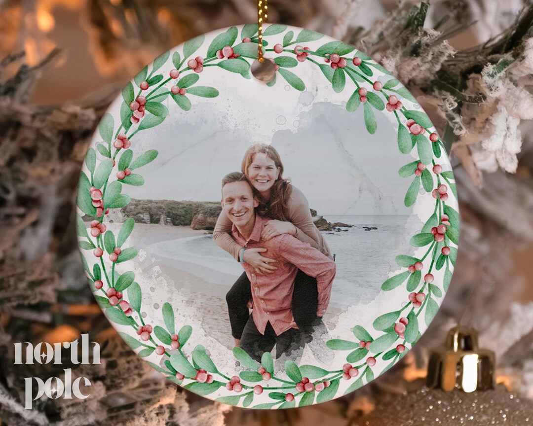 Personalized Photo Christmas Ornament, Family Christmas Gifts, Holiday ...