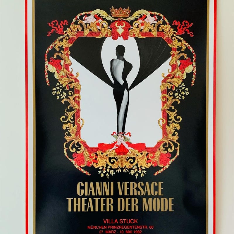 Versace Poster - Etsy