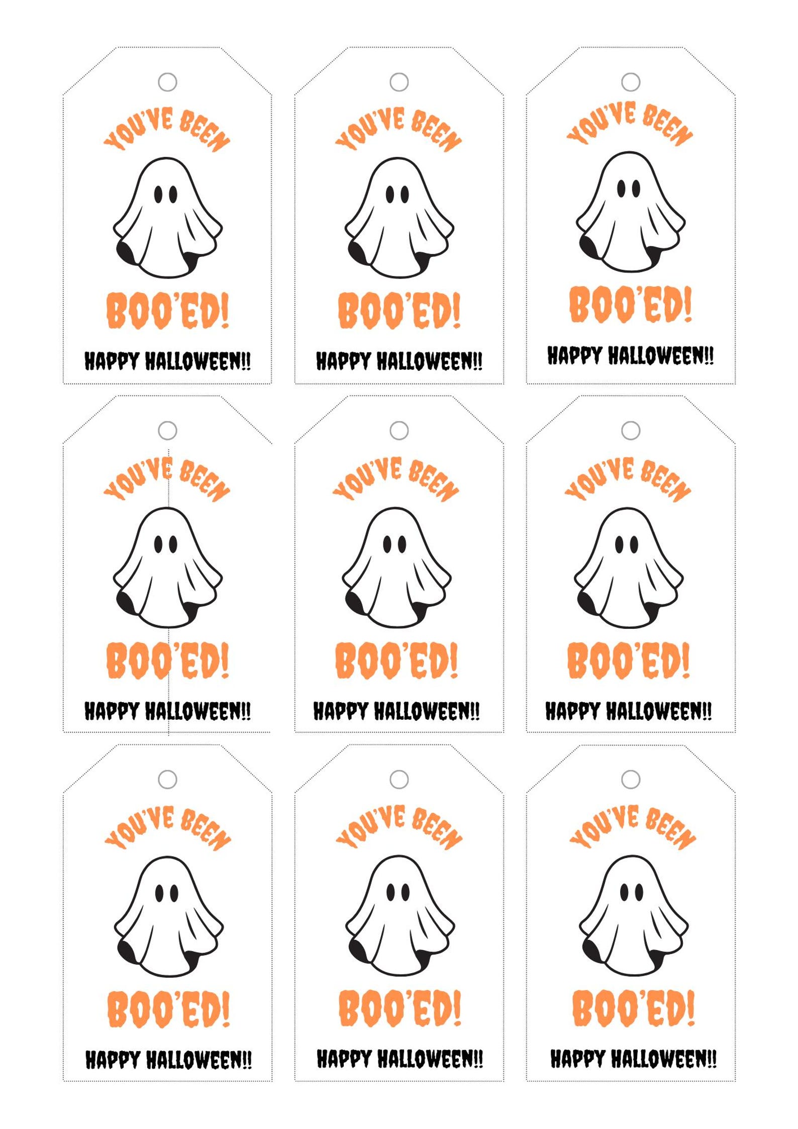 Editable Halloween Favor Tags / Halloween Tags / Halloween Trick or ...