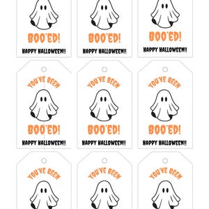 Editable Halloween Favor Tags / Halloween Tags / Halloween Trick or ...