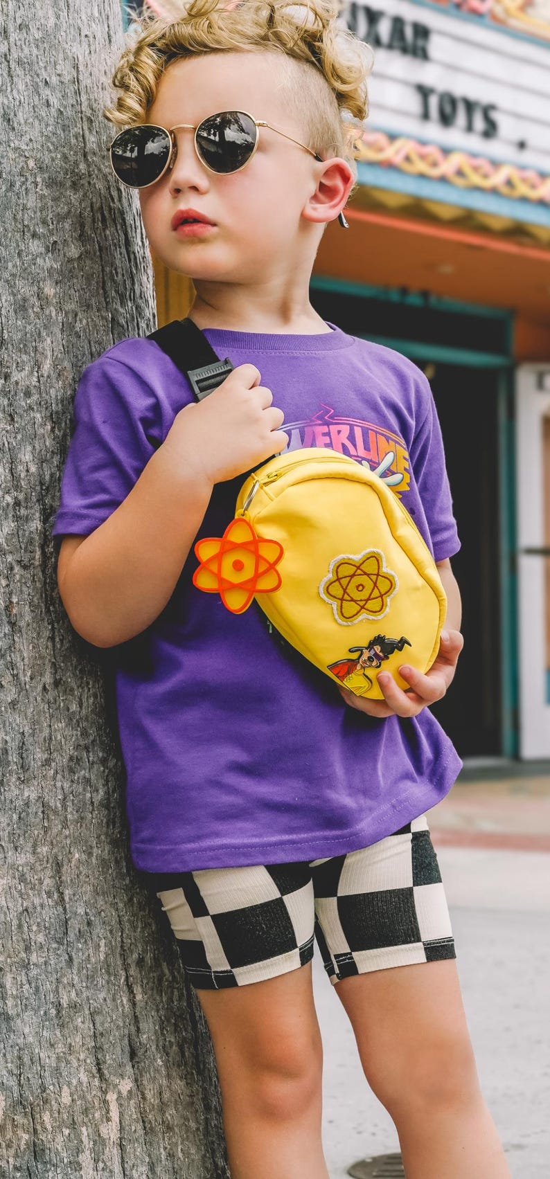 Handmade Powerline Crossbody Bag, Disney Goofy Movie Inspired ...