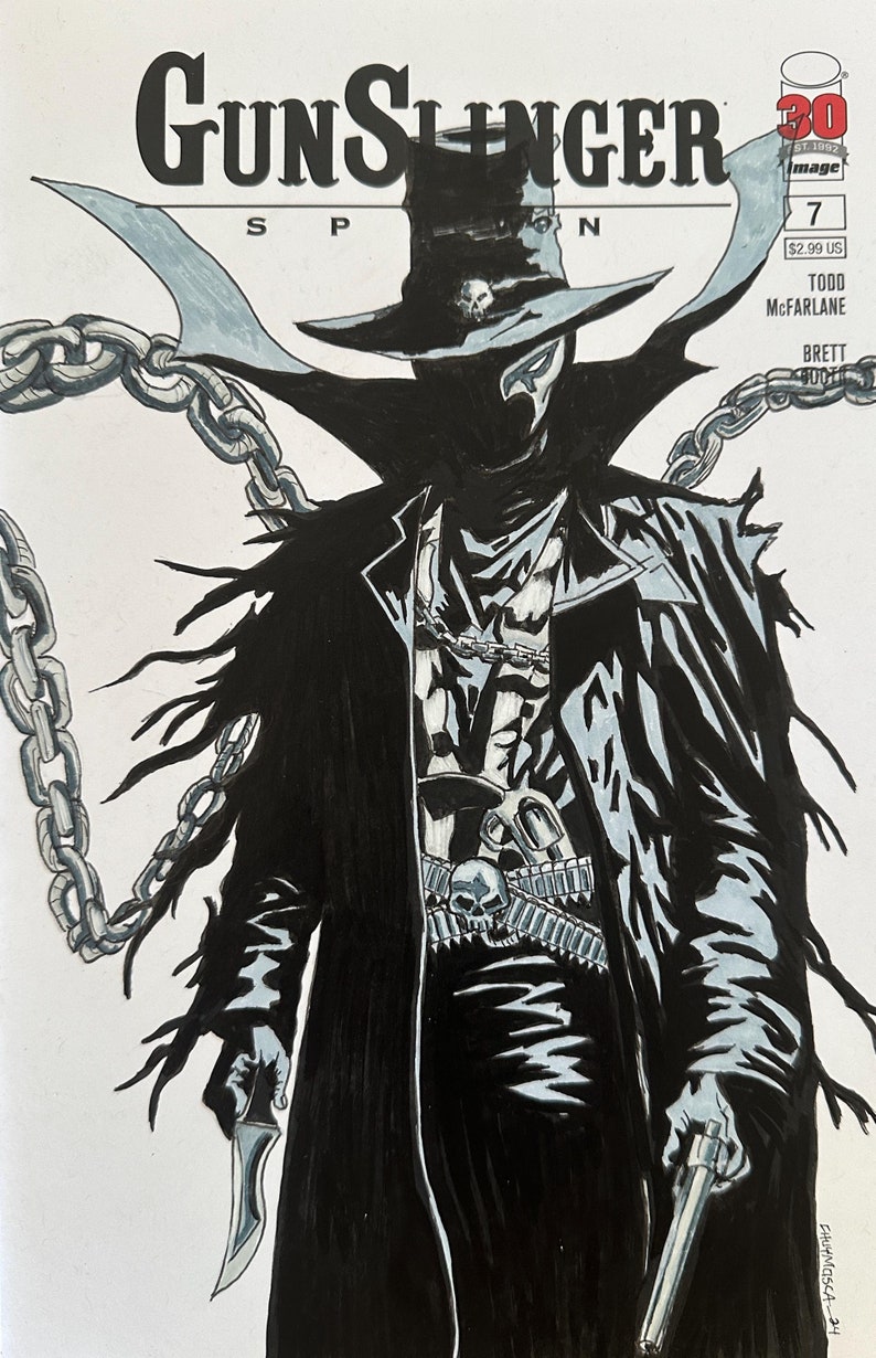Gunslinger Spawn #7 Comic Cover Art Photo Print - Etsy