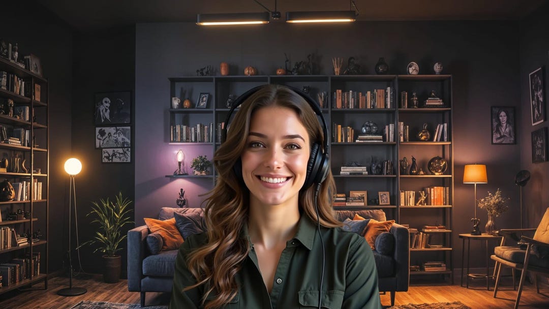 Spooky Halloween Virtual Background for Zoom and Teams Meetings ...