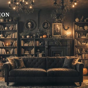 Spooky Halloween Virtual Background for Zoom and Teams Meetings ...