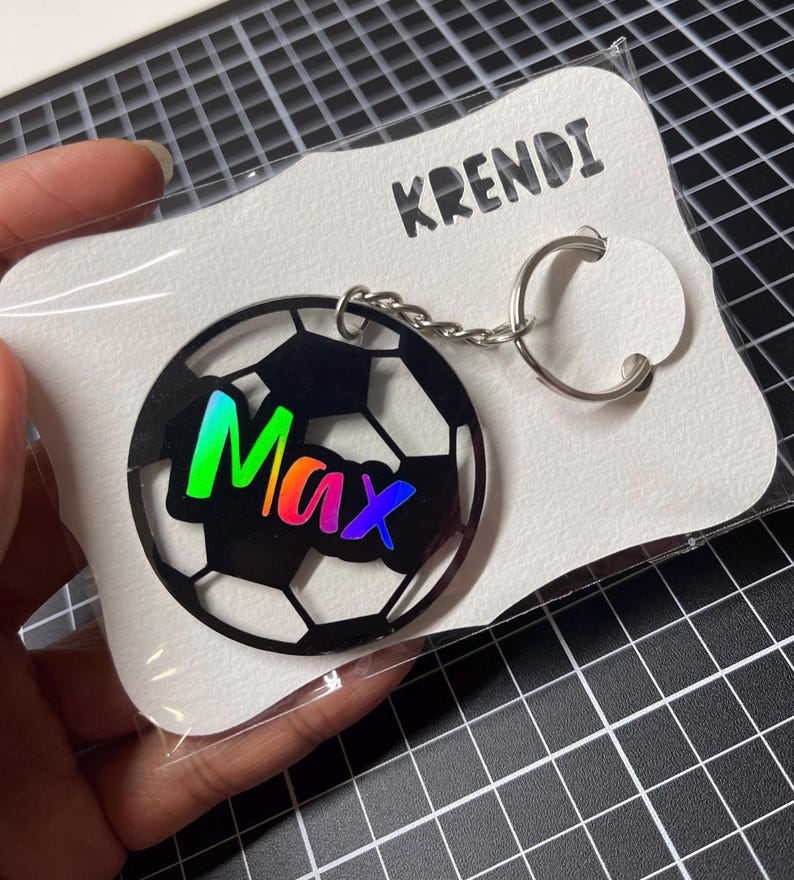 Personalised Soccer Keyrings - Etsy Australia