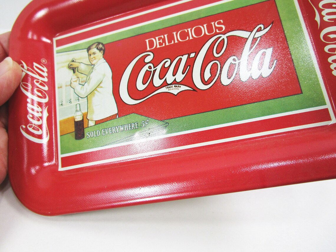 Coca Cola Tin Collection Vintage Coke Ad Miniature Tins and | Etsy