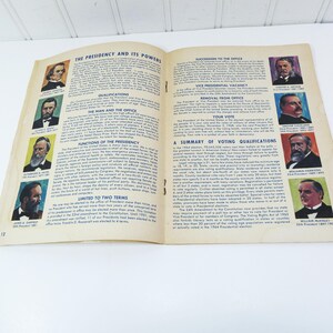 Presidential Handbook 1968 Savings and Loan Public Service Booklet ...