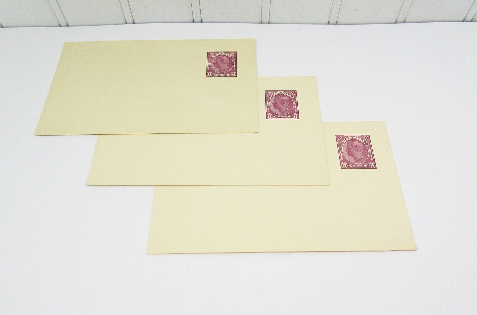 Canada 4 Cent Metered Postcards & 3 Cent King George VI - Etsy