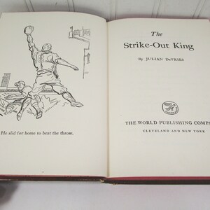 The Strike-out King and the Winning Basket 1948 Falcon Books Boys ...