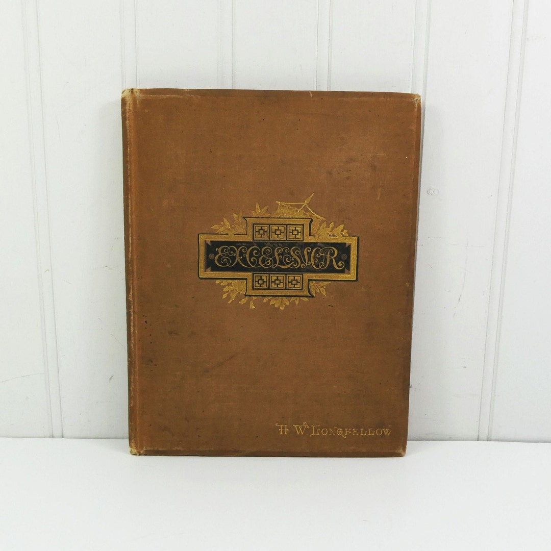 Excelsior a Henry Wadsworth Longfellow Poem With Illustrations by 1880 ...