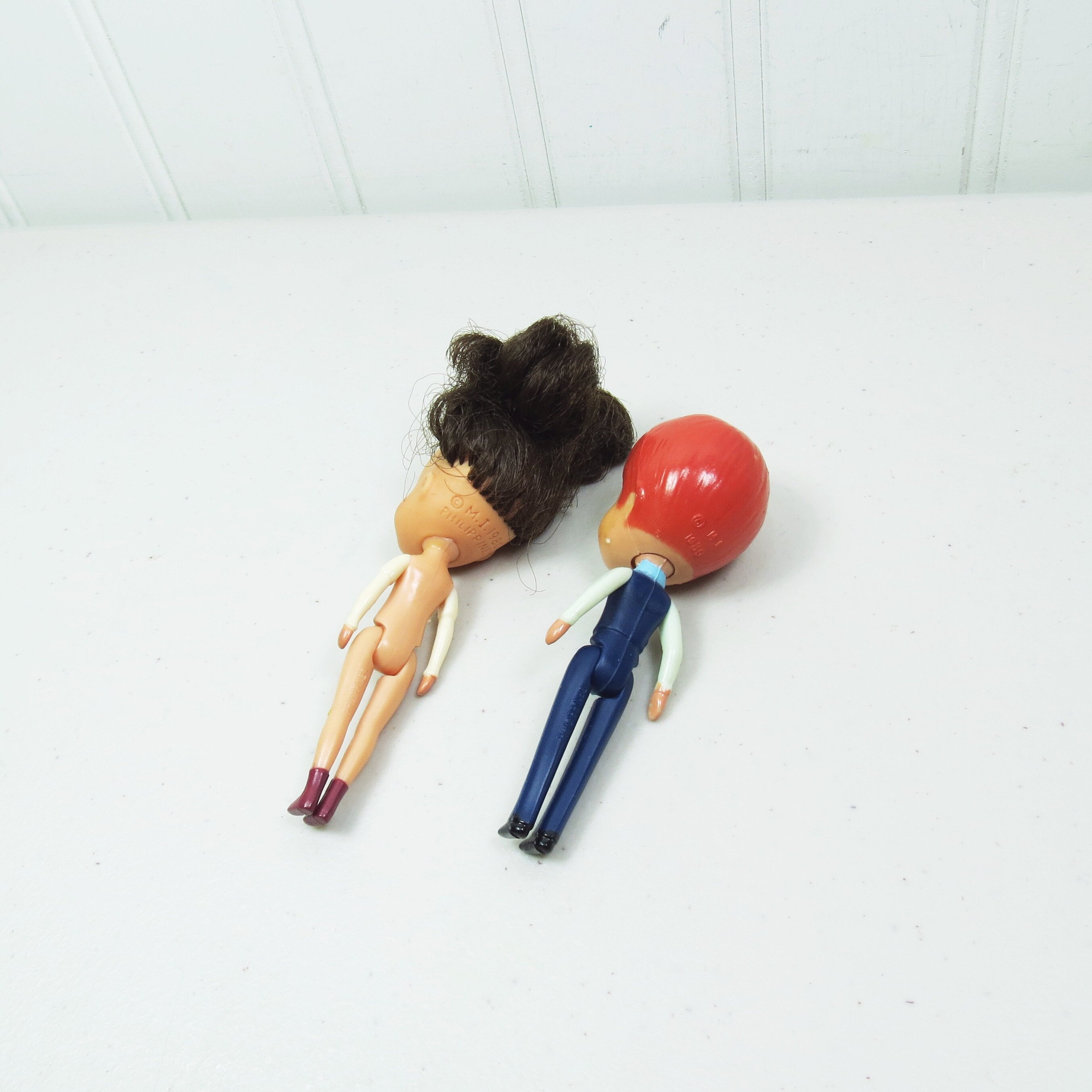 The Littles Miniature Dolls Vintage Mr and Mrs Little Tiny - Etsy