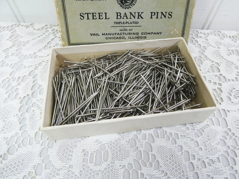 Majestic Kompakt Steel Bank Pins 1-2 Lb Triple Plated Solid - Etsy