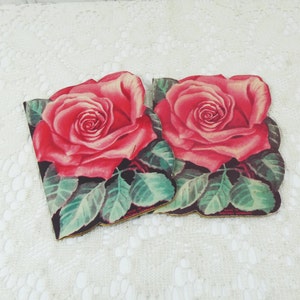 Red Rose Needle Books 2 Mid-century Stanhome Stanley Home - Etsy