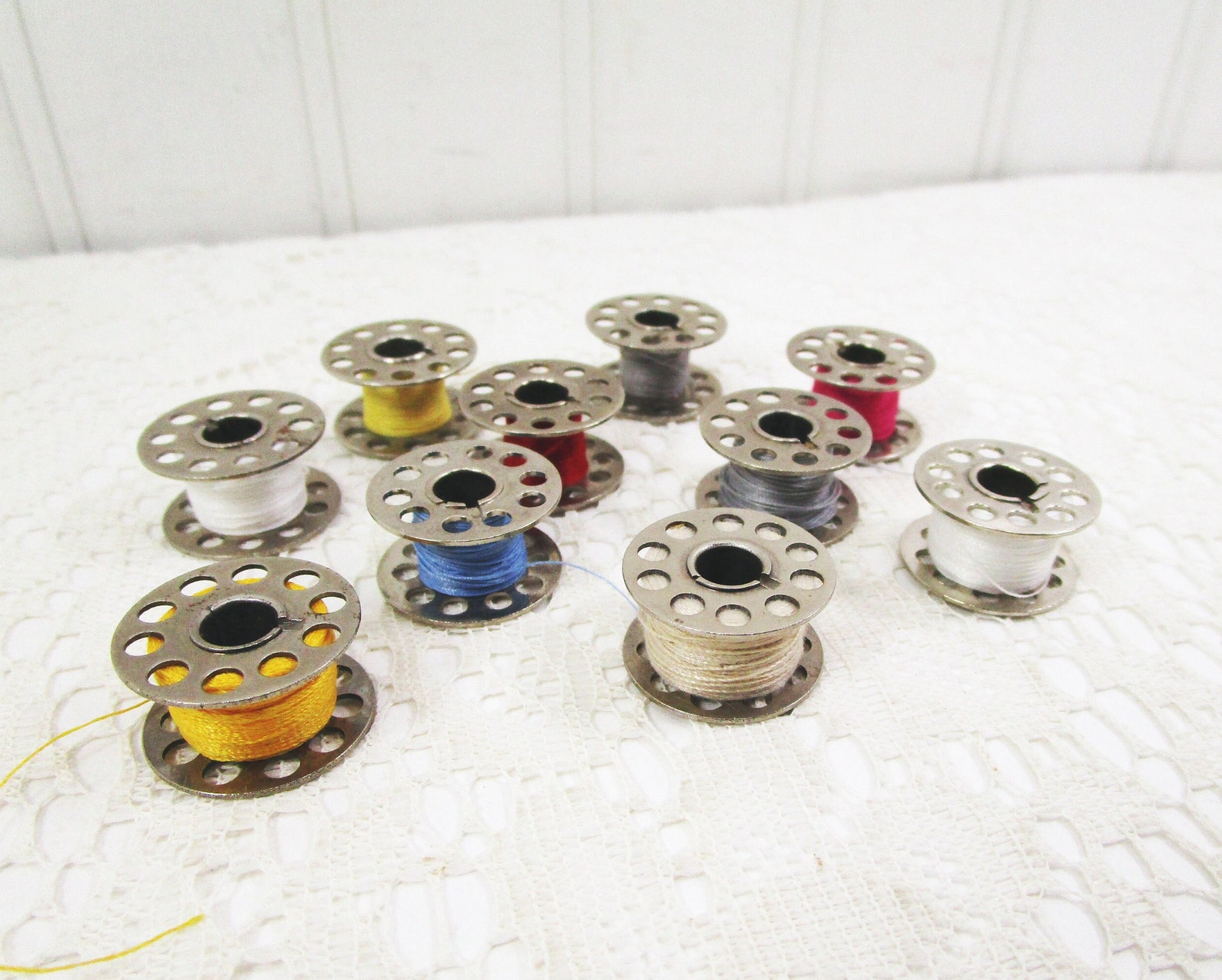 Metal Bobbins 10 Hole Style for 1970s Sewing Machines Singer - Etsy