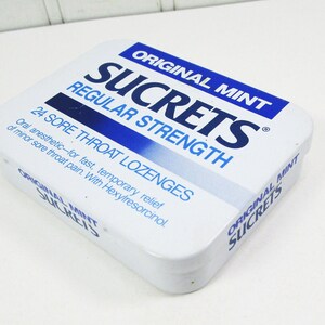Sucrets Tins, Vintage Hinged Lid Small Collectible Container Your ...