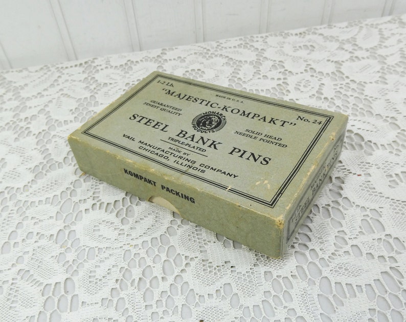 Majestic Kompakt Steel Bank Pins 1-2 Lb Triple Plated Solid - Etsy
