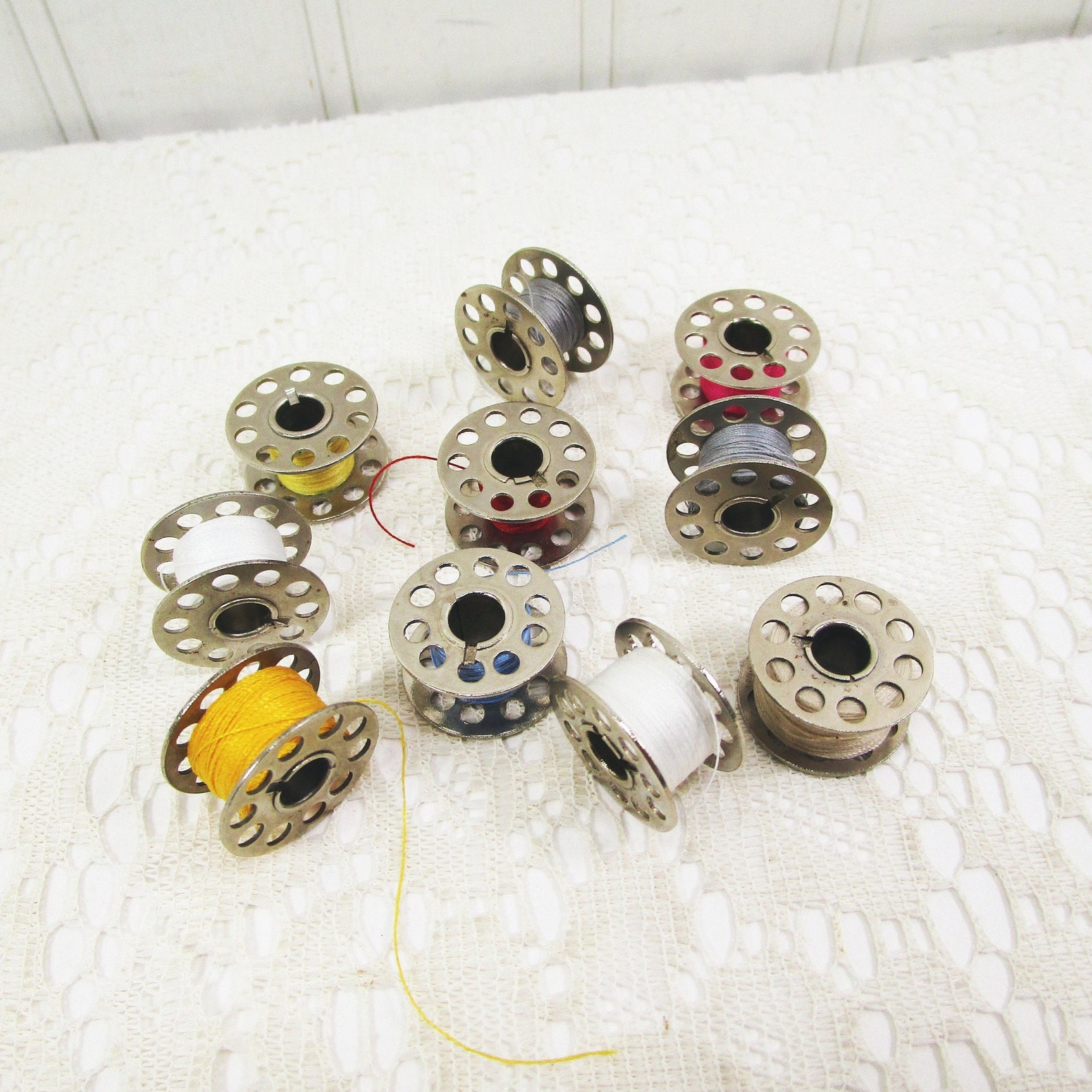 Metal Bobbins 10 Hole Style for 1970s Sewing Machines Singer - Etsy