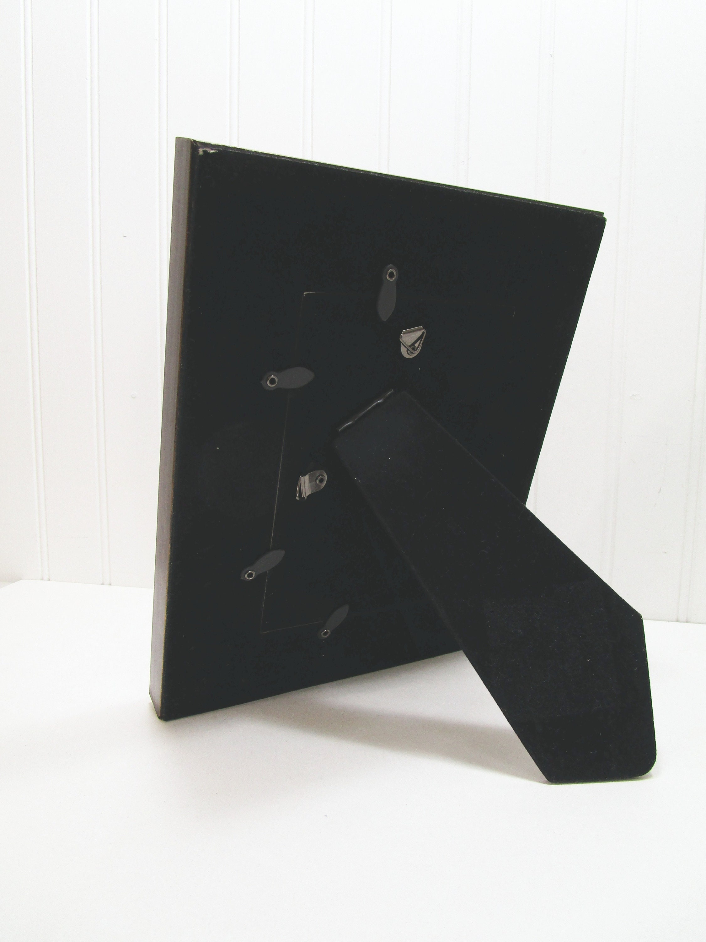 Carved Wood Look Frame With Easel Back and Wall Display Ornate | Etsy