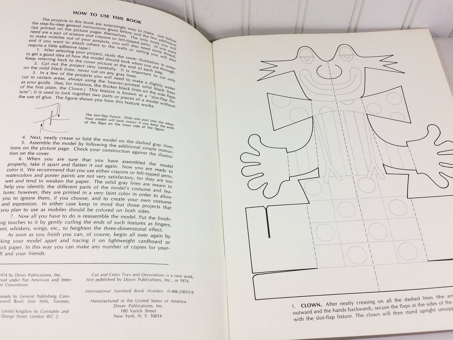 Cut and Color Toys and Decorations 15 Easy to Do Projects - Etsy