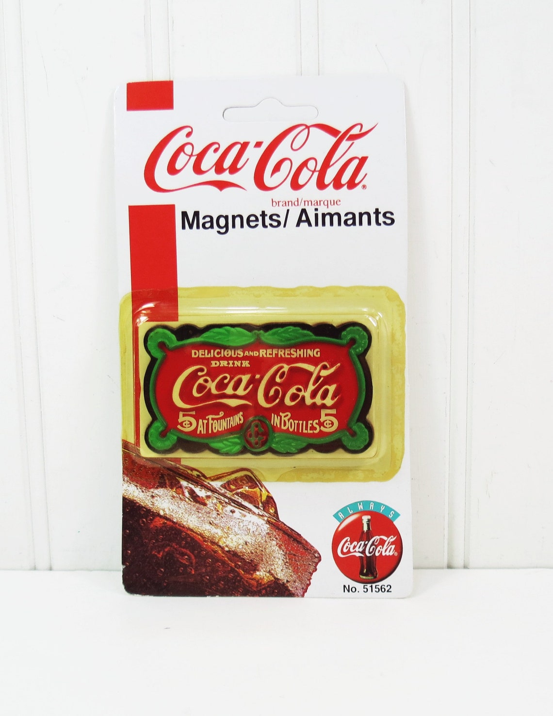 Coca-cola Magnets Coke Fountain Service New in Package Set of | Etsy