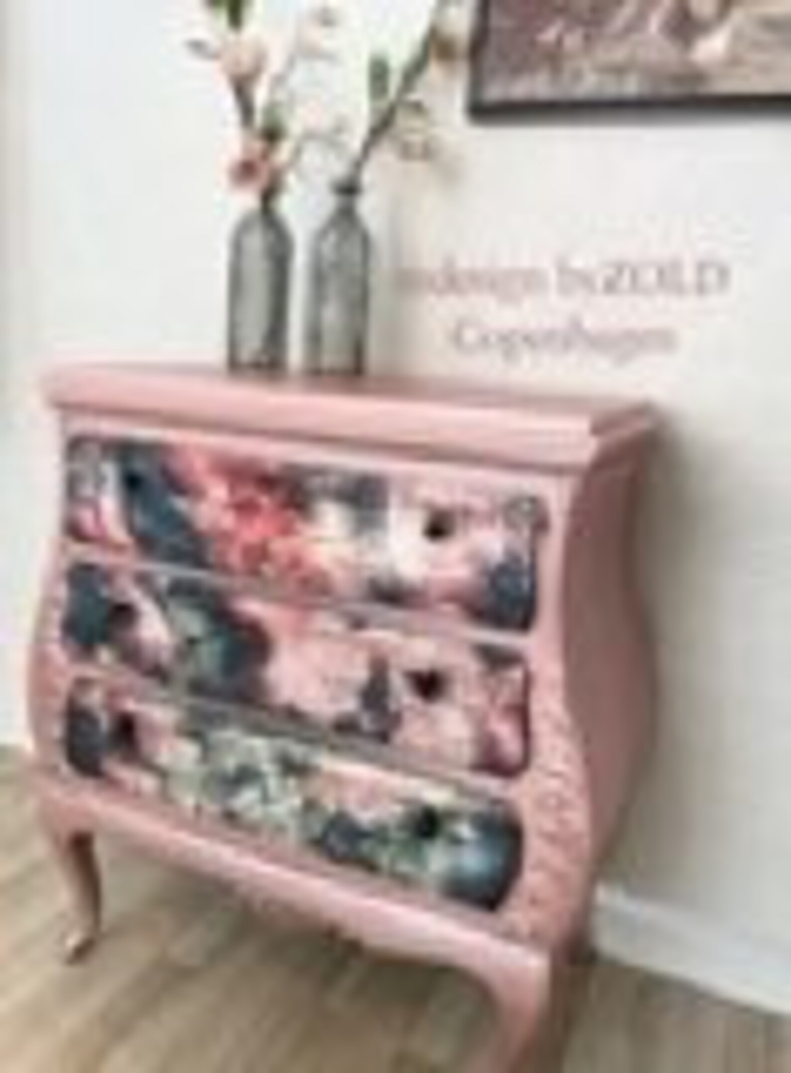 Floral Tissue Paper Decor Decoupage Crafts | Etsy