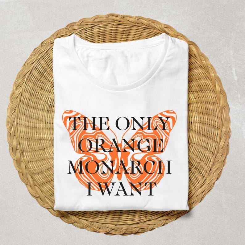 Orange Monarch Butterfly SVG PNG: the Only Orange Monarch I Want ...