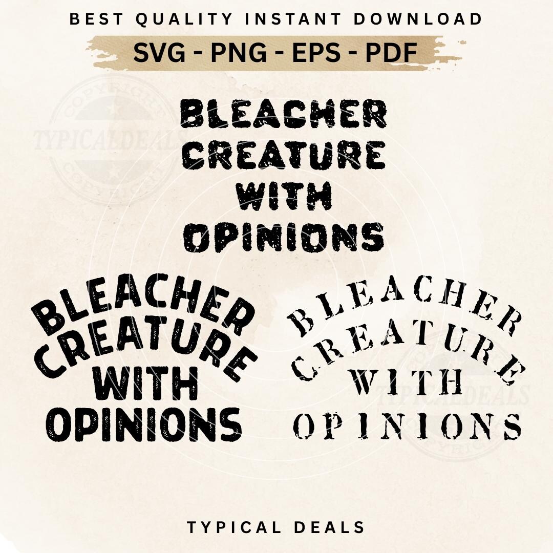 Bleacher Creature With Opinions, Funny Football Mom Svg Png, Baseball ...