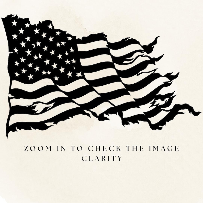 Distressed US Flag SVG PNG Bundle: Vintage American Clipart (digital ...