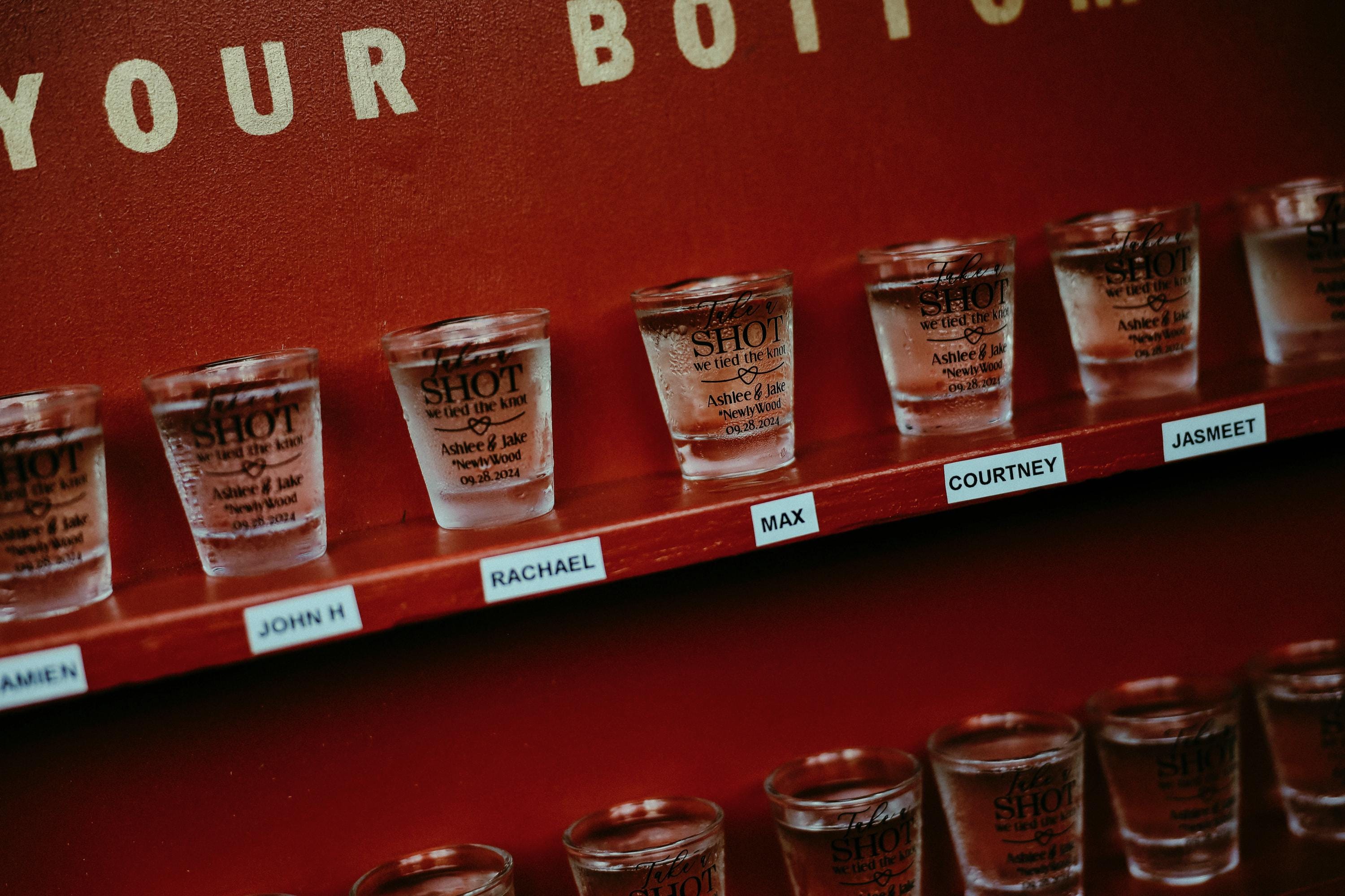 Seating Shot Wall for Wedding - Etsy