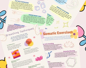 Somatic Coping Skills Techniques - Etsy