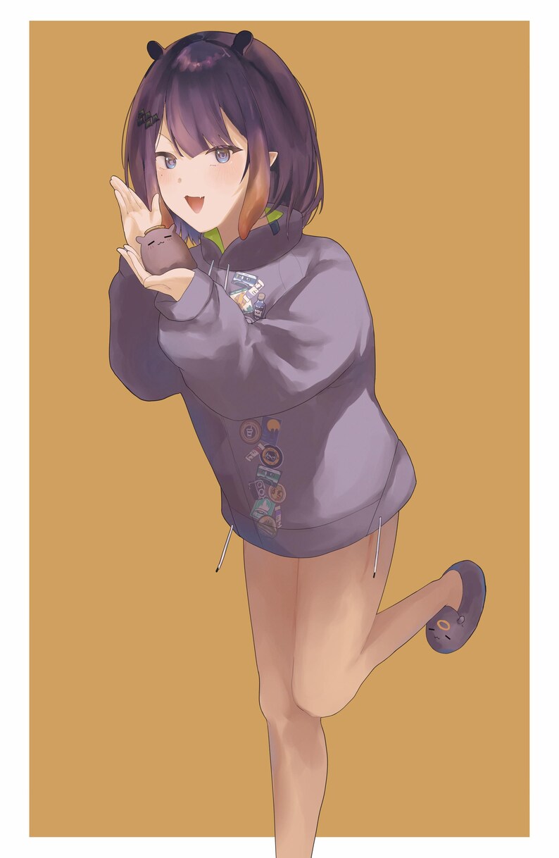 PREORDER Hololive EN Ninomae Inanis & Takodachi FANMADE Glossy Print 11 ...