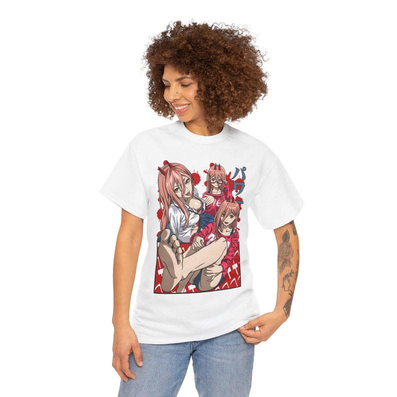 Anime Graphic T-shirt, Otaku Clothing, Japanese Manga Tee, Unisex Anime ...