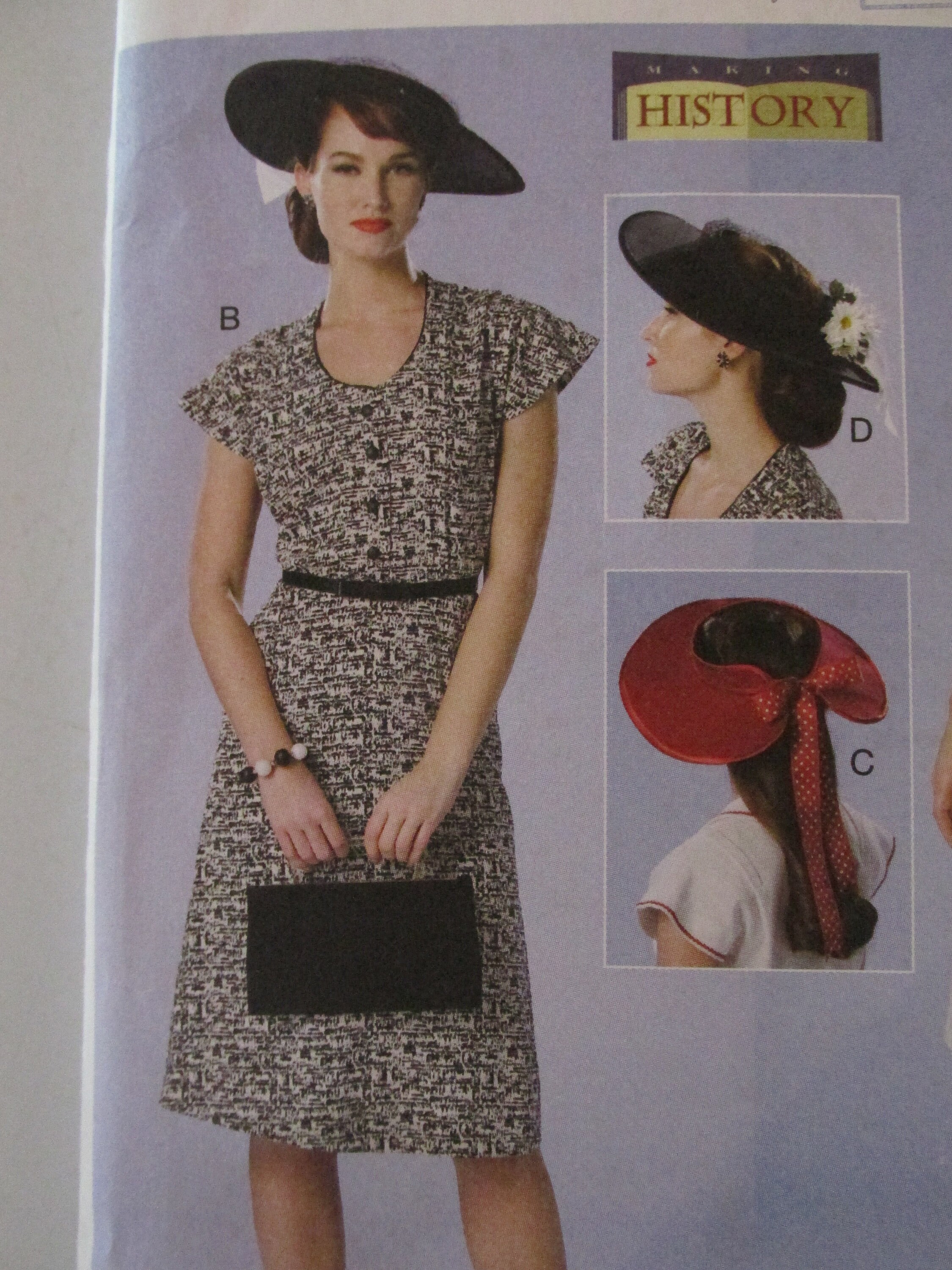 Butterick Making History Sewing Pattern 6363 1940s - Etsy UK