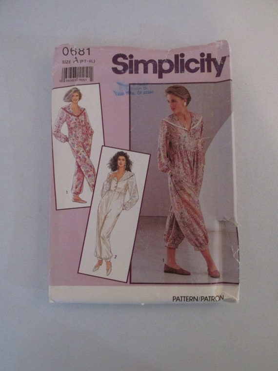 Simplicity 7151 0681 Sewing Pattern UNCUT Misses | Etsy