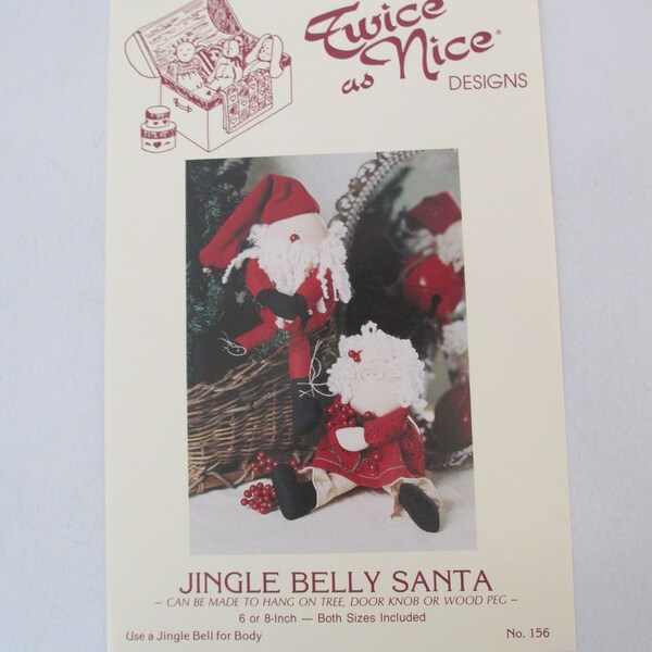 Santa Body Pattern - Etsy