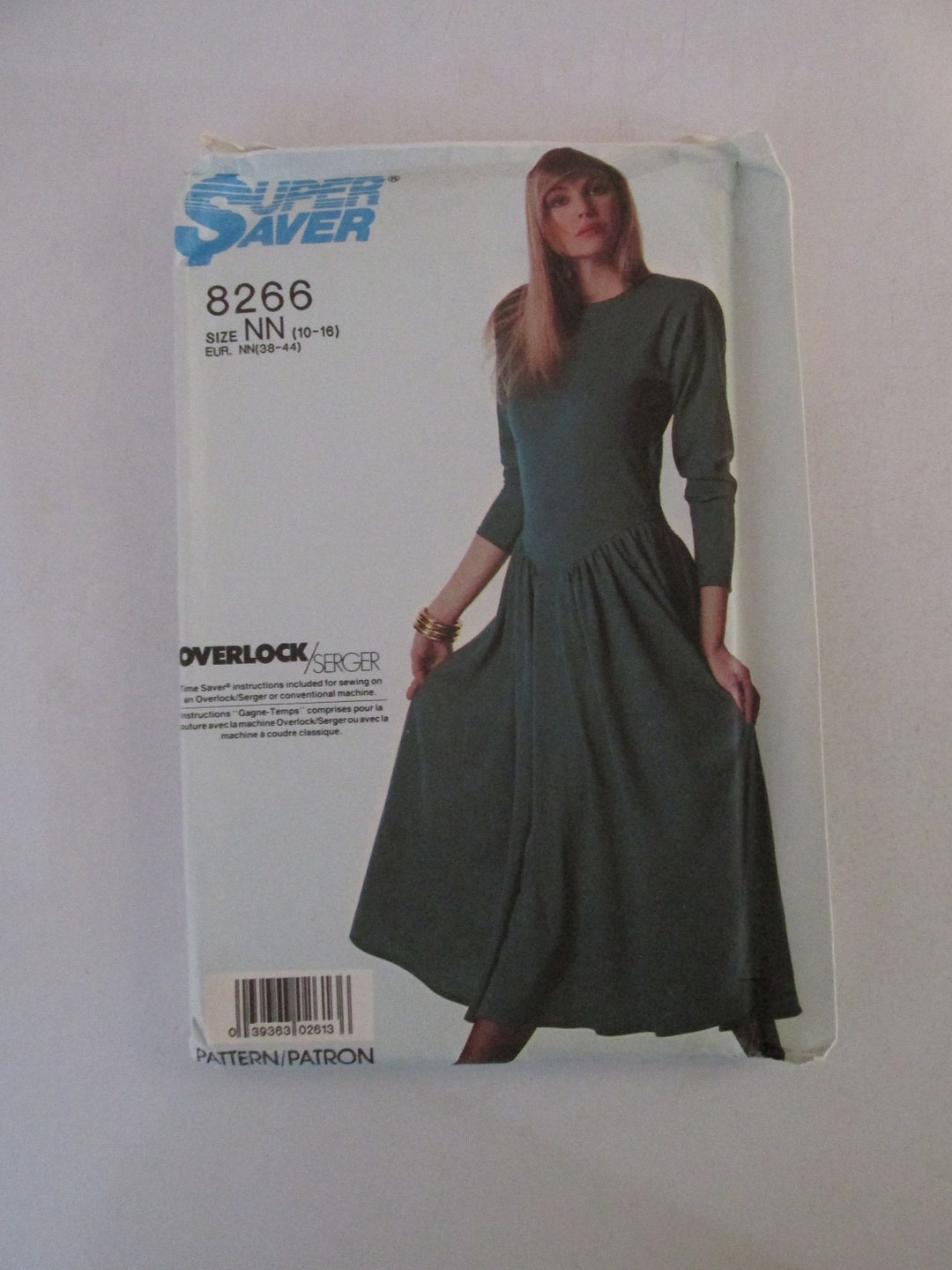 Simplicity 8266 Sewing Pattern UNCUT Misses Easy to Sew Knit Dress ...