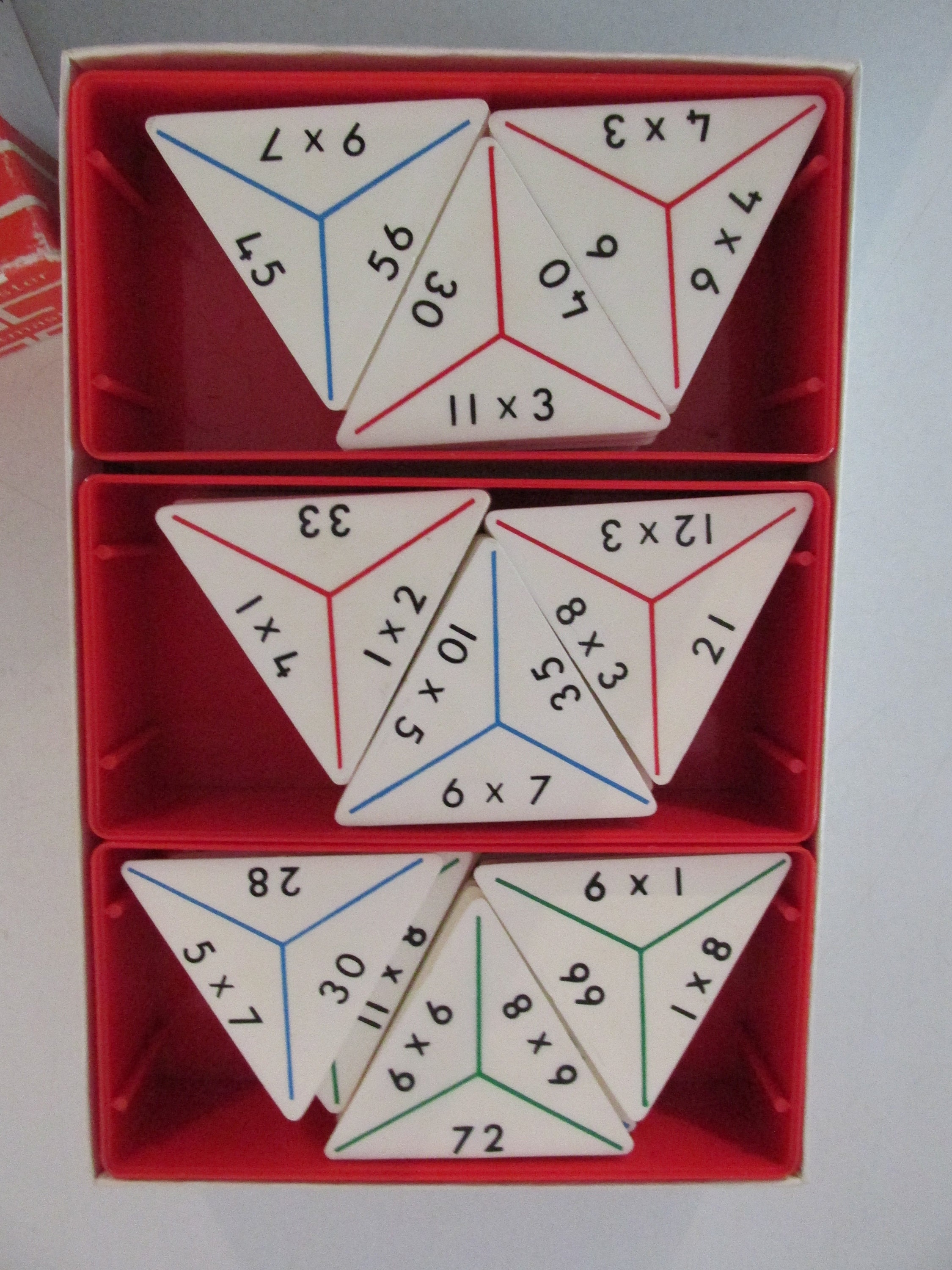 Learning & School Toys & Games Taskmaster T539 game Multiplication ...