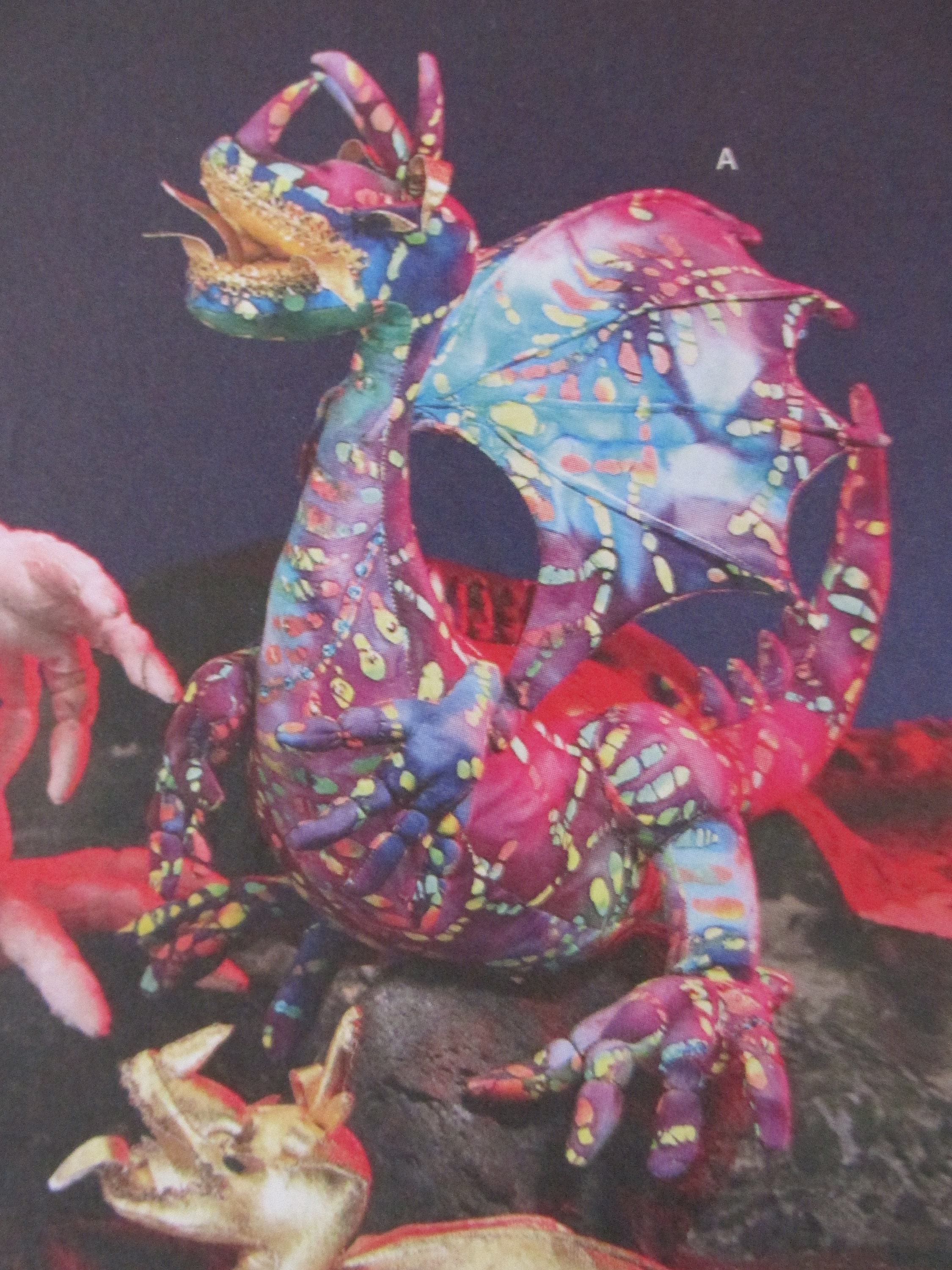 Simplicity Dragons 4063 UNCUT Stuffed Dragons in Three - Etsy