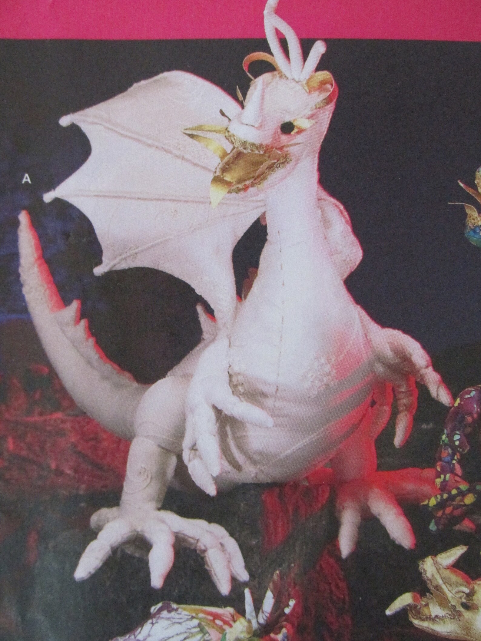 Simplicity Dragons 4063 UNCUT Stuffed Dragons in Three - Etsy