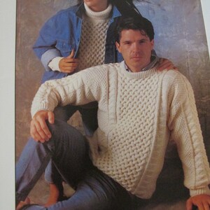 Patons Men Knitting Booklet 1988 Knit Patterns 11 Designs - Etsy