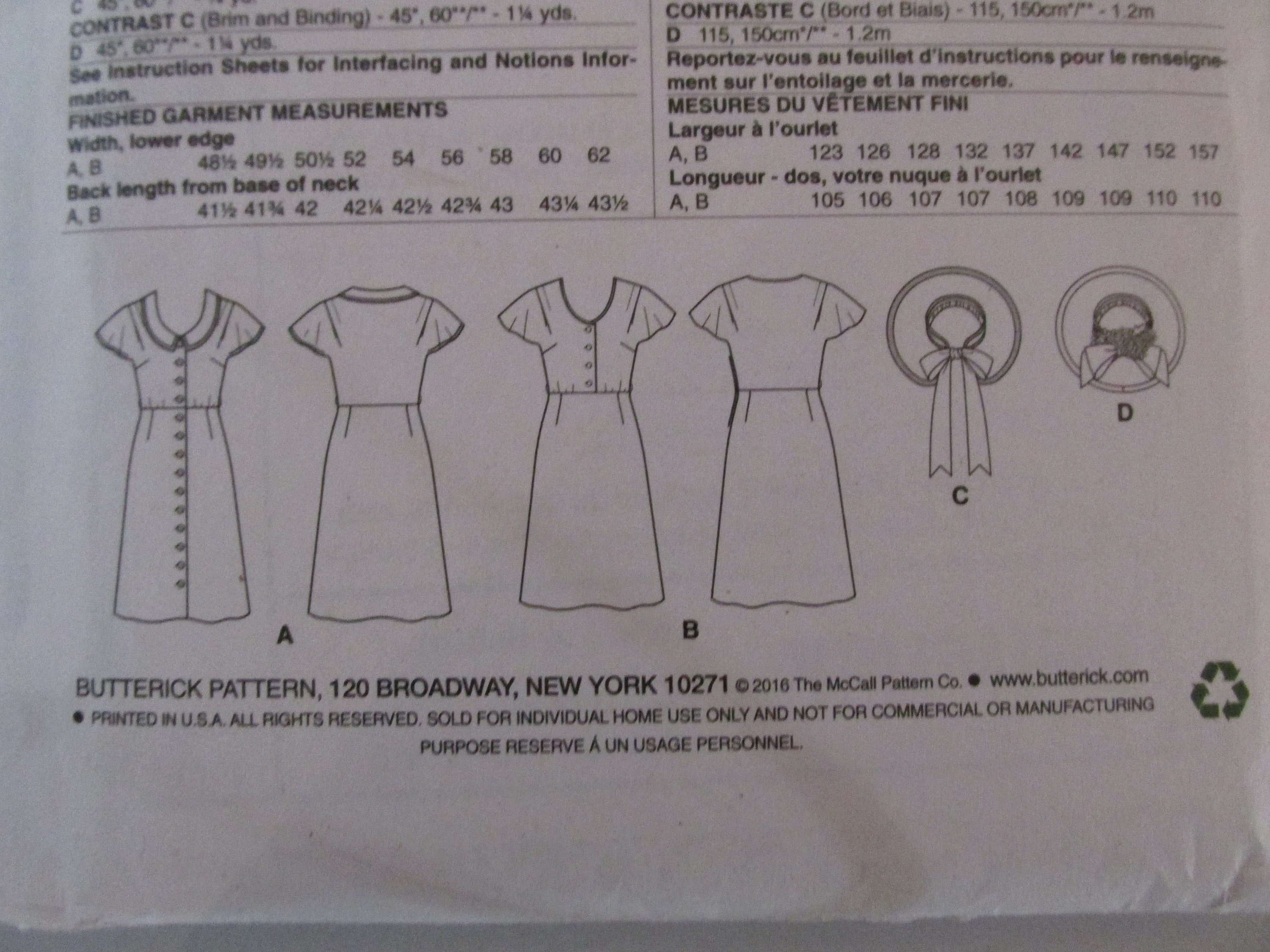 Butterick Making History sewing pattern 6363 1940s | Etsy